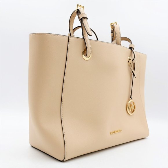 Michael Kors | Bags | Michael Kors Walsh Medium Leather Tote Bag In ...